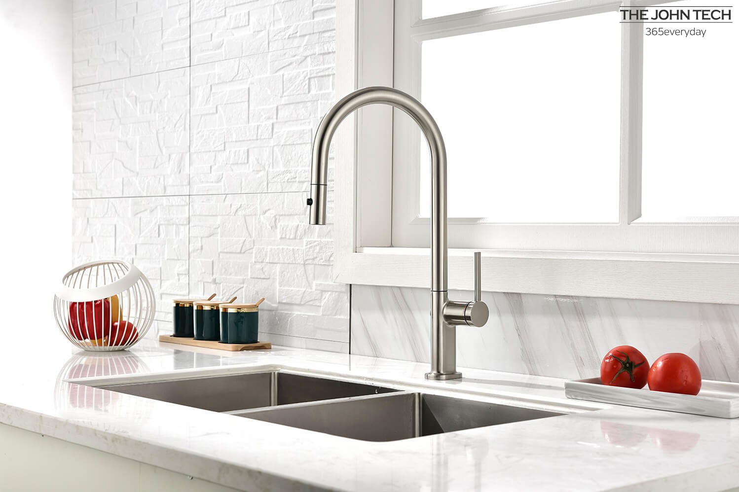 주방가전 전문업체 덕인 : 필로토 슈티에 8026 무광 니켈 수전